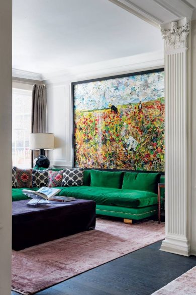 Green Lounge Ideas to Soothe Your Guests Right in the Feelings - HOMIVI