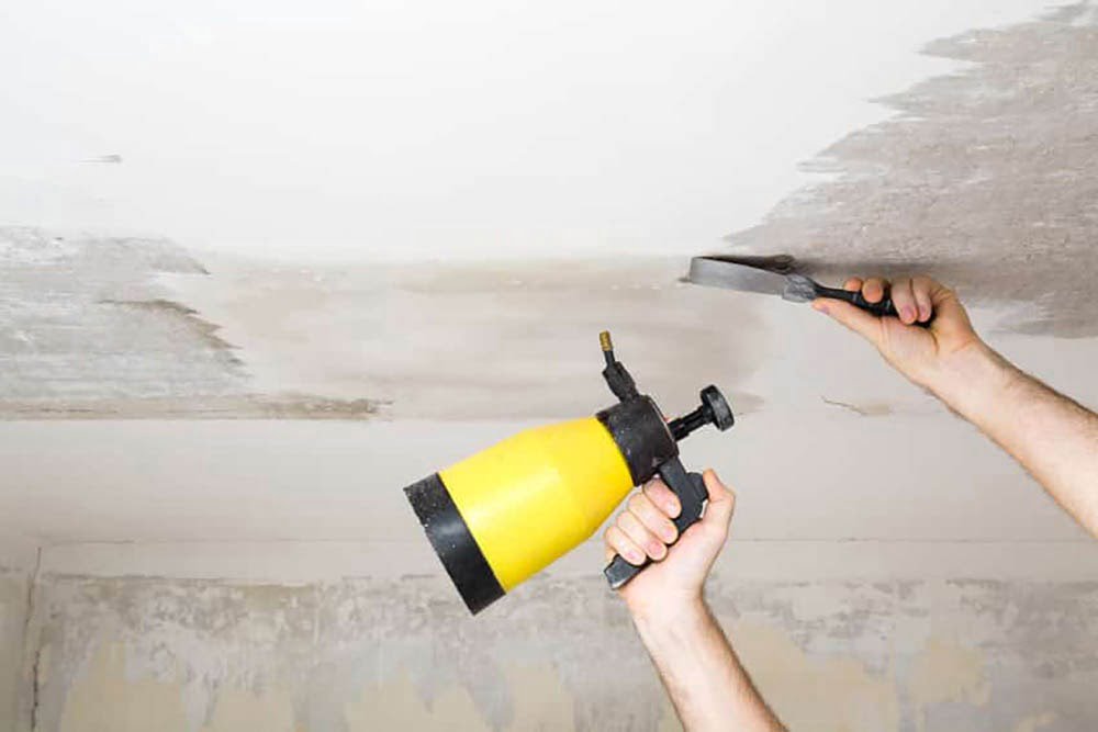 How to Fix a Cracked Popcorn Ceiling - HOMIVI